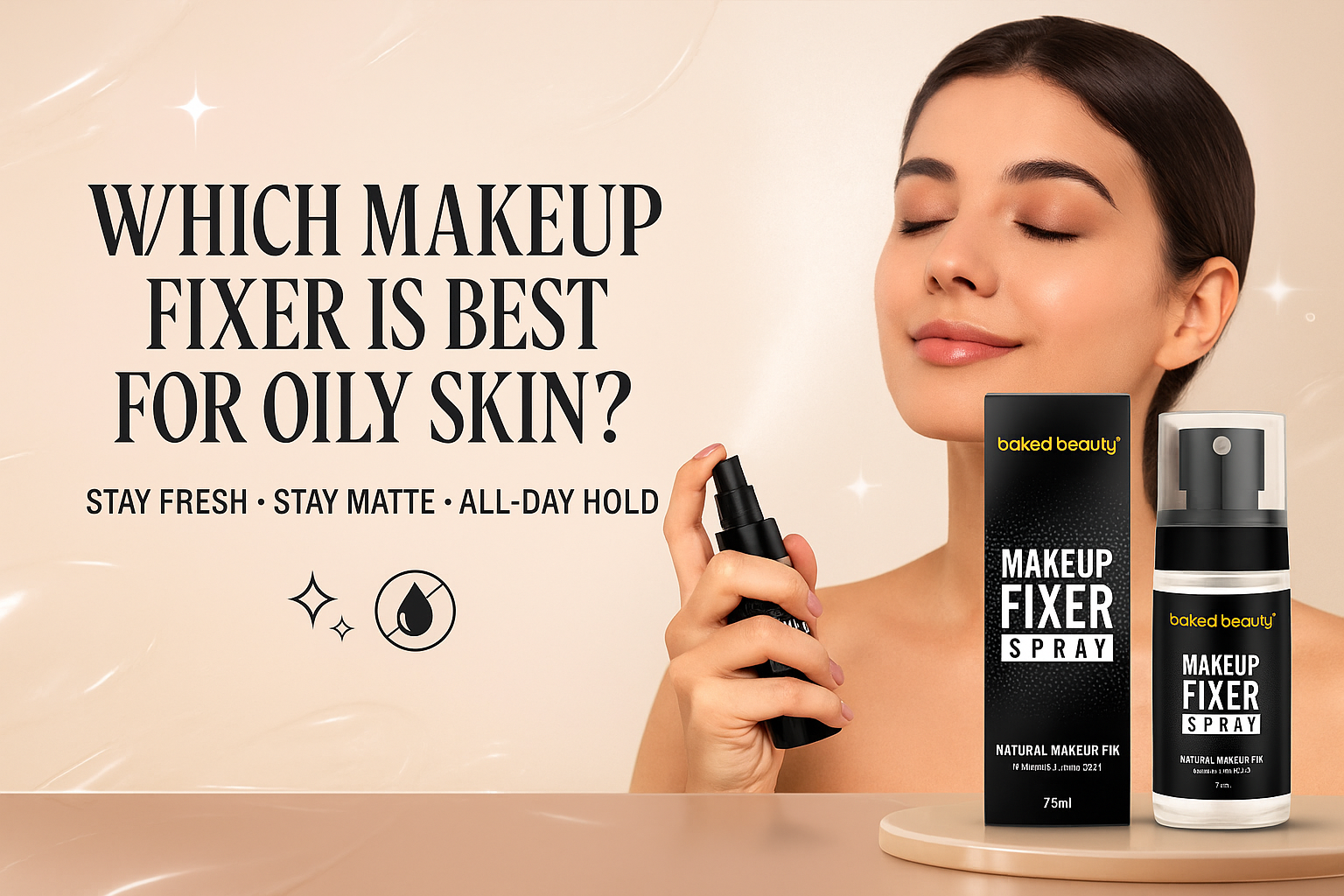 highlighting makeup fixer