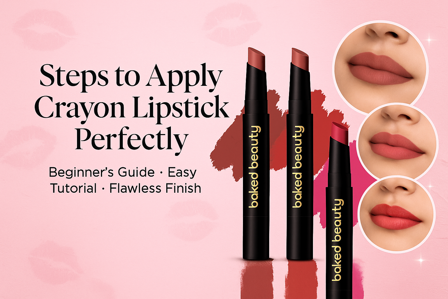 How to Apply Crayon Lipstick Perfectly : Beginner's Guide – Baked Beauty